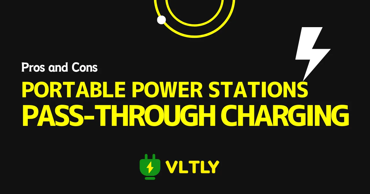 What is "Pass-Through Charging" in Portable Power Stations? Pros and ...